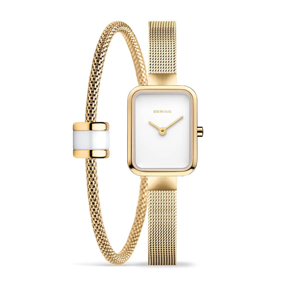 BERING Classic Gold Polished/Brushed Gift Set “14520-334-GWP” | Watch ...