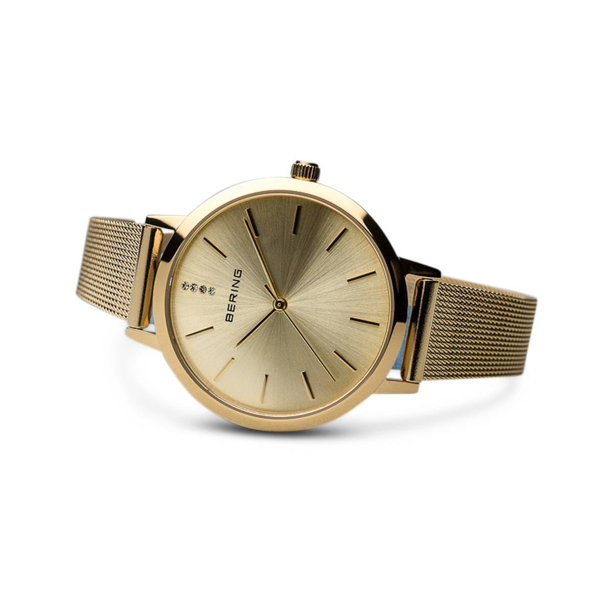 Classic | polished gold | 13434-333 | BERING ® | Official Website | US ...