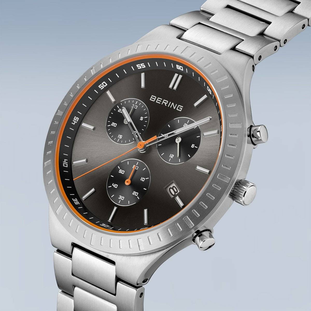Titan Chrono | brushed silver | 11743-709 | BERING ® | Official Website ...