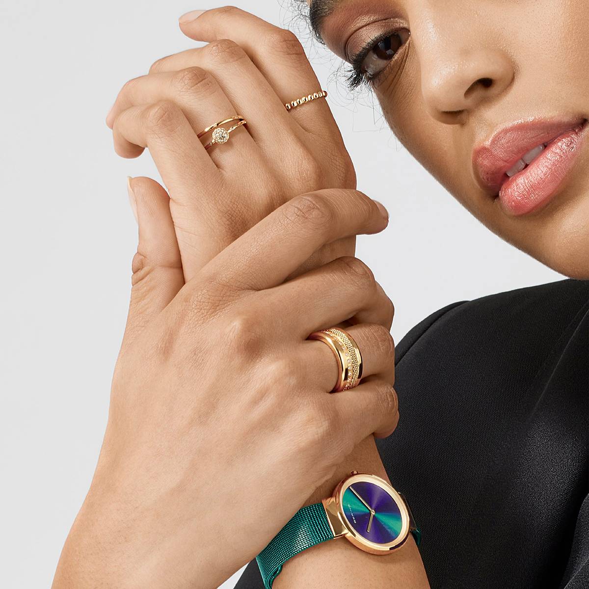 Arctic Symphony | polished gold | 552-20-X1 | BERING ® | Official ...