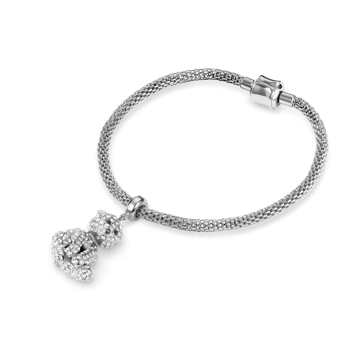 Polar Bear Bracelet Set Steel | BERING ® | Official Website