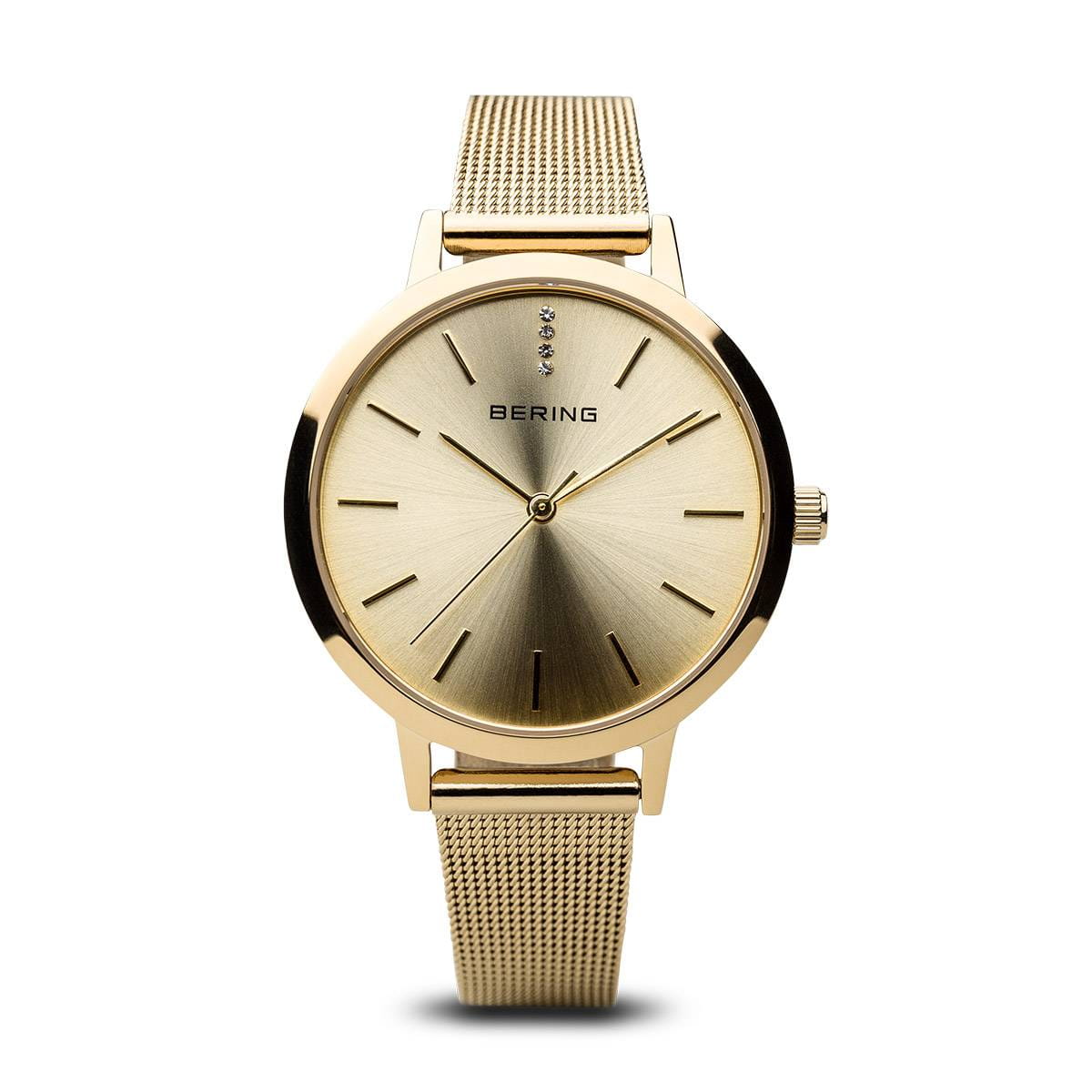 Classic | polished gold | 13434-333 | BERING ® | Official Website | US ...
