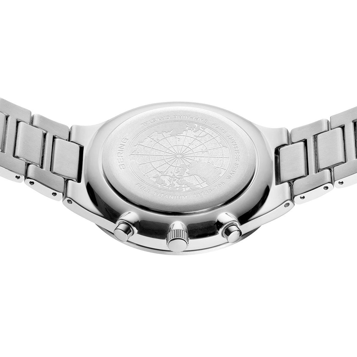 Titan Chrono | brushed silver | 11743-709 | BERING ® | Official Website ...